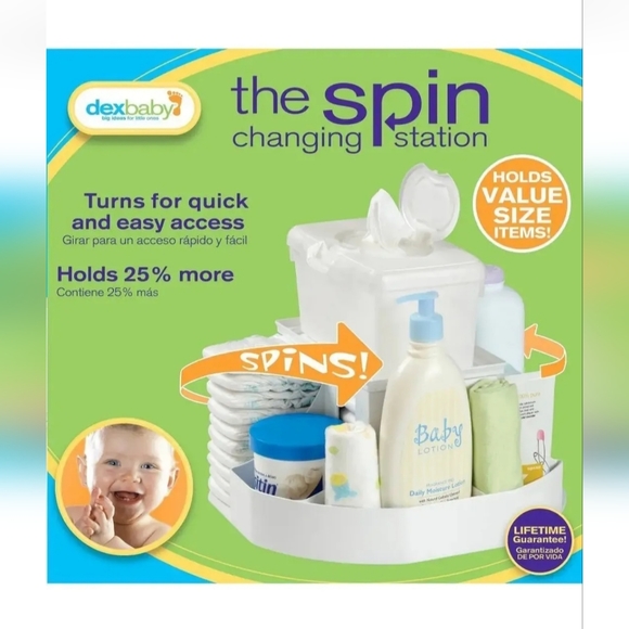 Other | Dexbaby The Spin Changing Station White | Poshmark